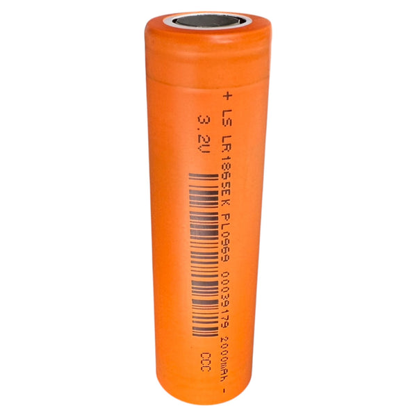 18650 LiFePO4 3.2V 2000mAh FLAT TOP - Battery 101
