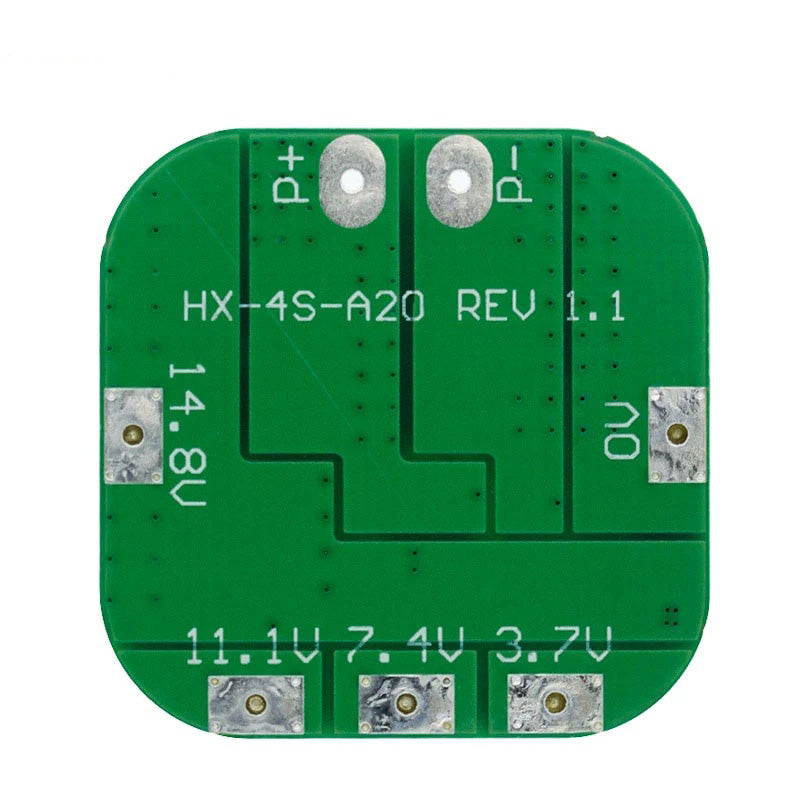 4s 14.8V-16.8V 20A Li-Ion Protection board - Battery 101