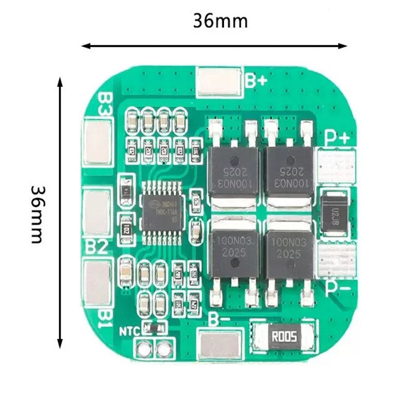 4s 14.8V-16.8V 20A Li-Ion Protection board - Battery 101