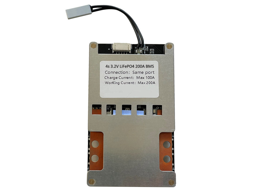4s LiFePo4 200A BMS with balance & temp sensor - Battery 101